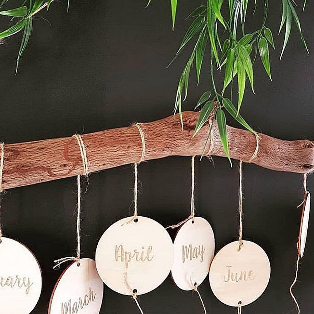 Classroom Birthday Calendar - Natural decor for the Classroom – Shartruese