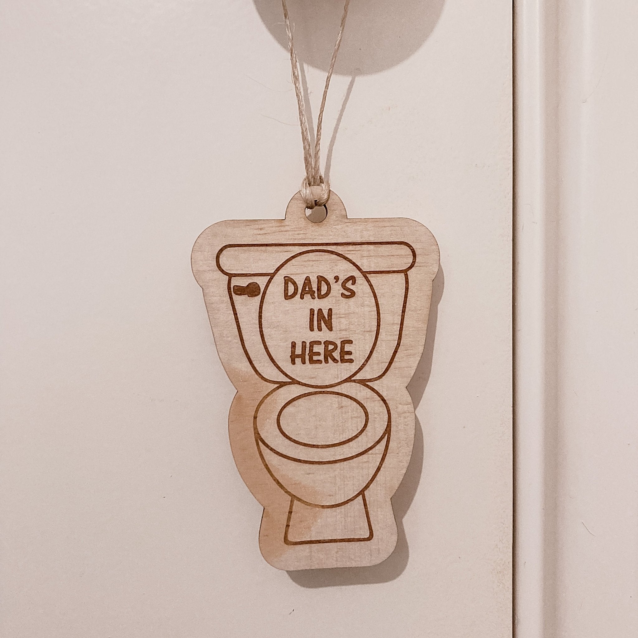 Dad's Bathroom Sign - Shartruese Anniversary gift Dad Daddy