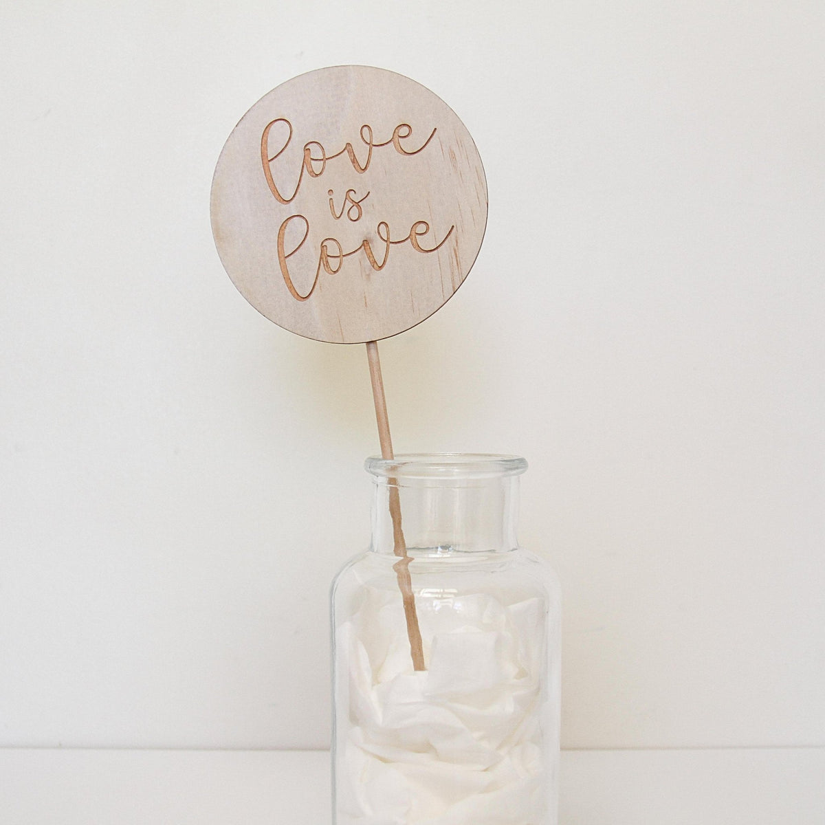 Love is love Cake Topper - Shartruese Cake Topper Anniversary gift Baby ...