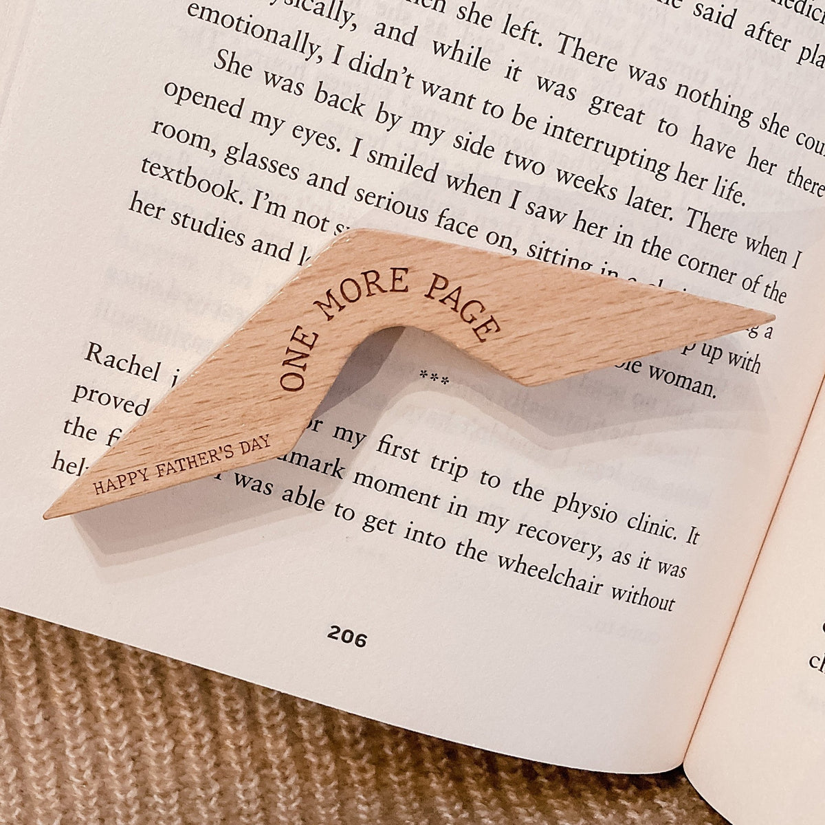 Personalised Book Page Opener - Father's Day – Shartruese